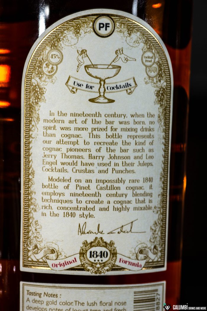 Pure Spirits: Pierre Ferrand Cognac 1840 Original Formula | Galumbi