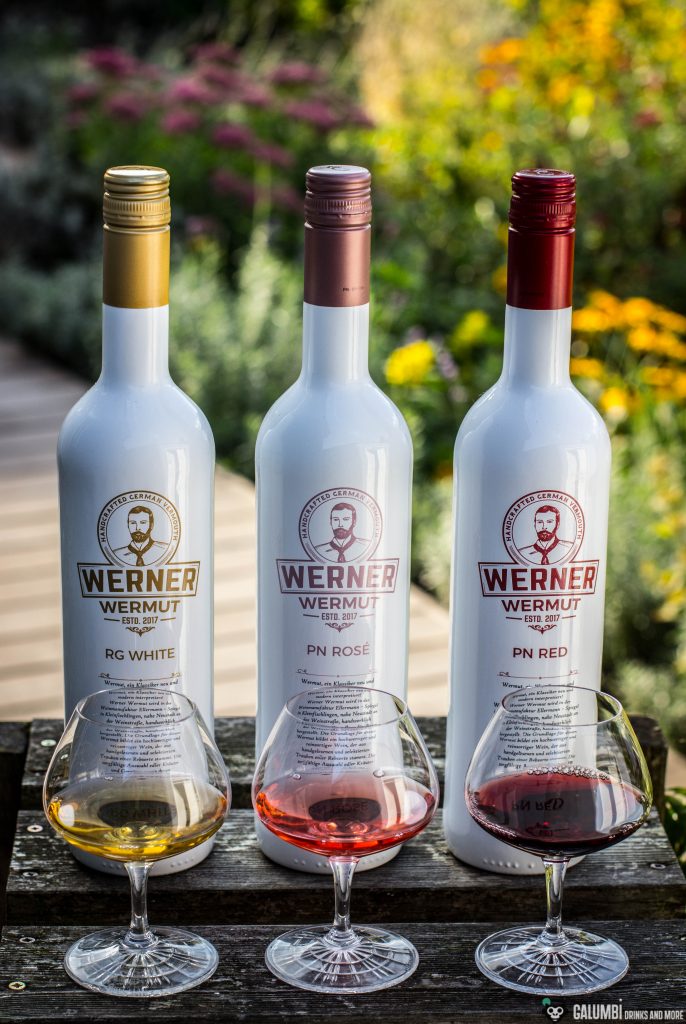 Werner Wermut White, Rosé & Red and the Martiné | Galumbi
