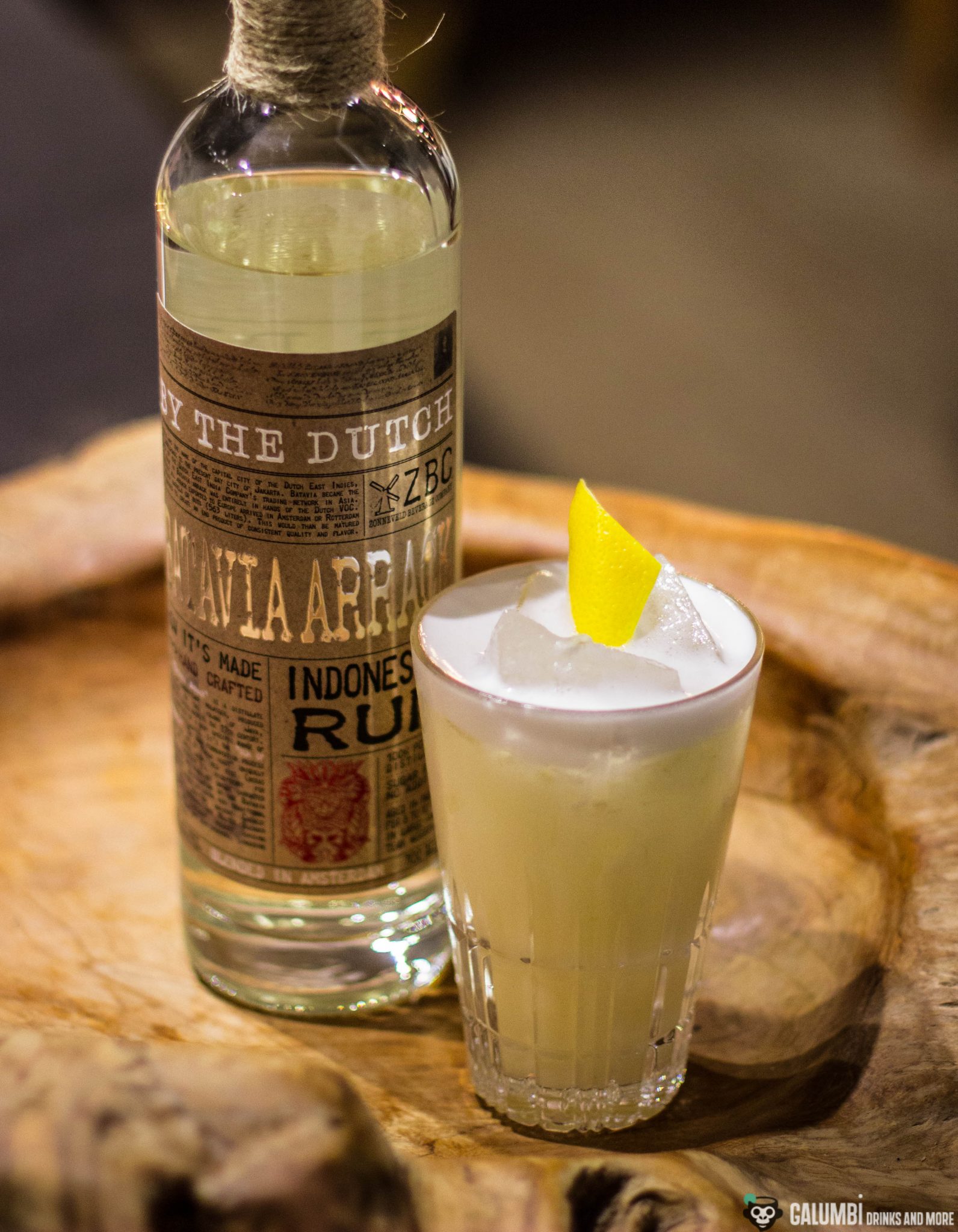 By the Dutch Batavia Arrack White Rum & Batavia Lemon & Rhubarb Punch ...