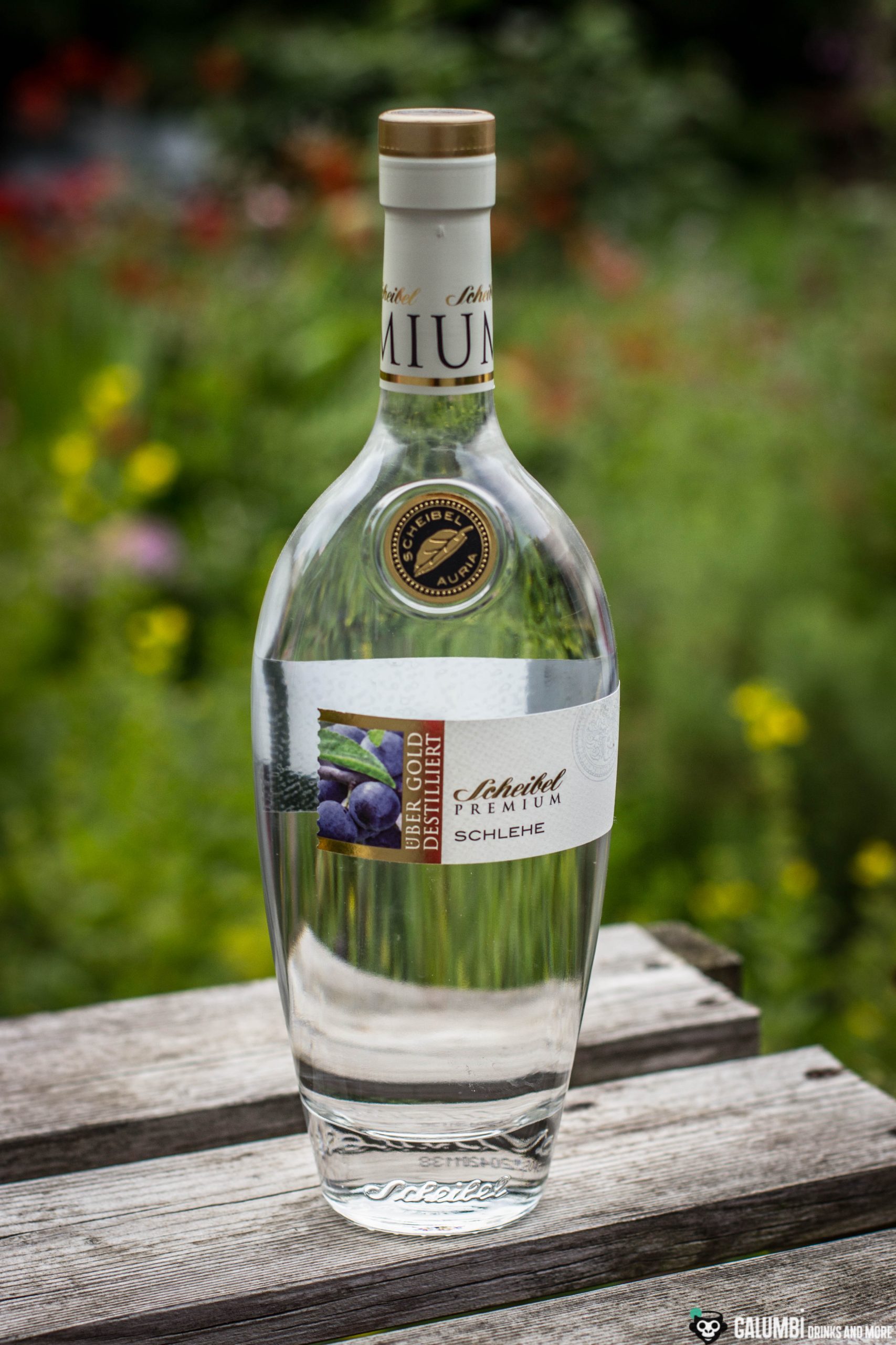 Scheibel Premium Williams, Schlehe, Mirabell & three eau-de-vie ...